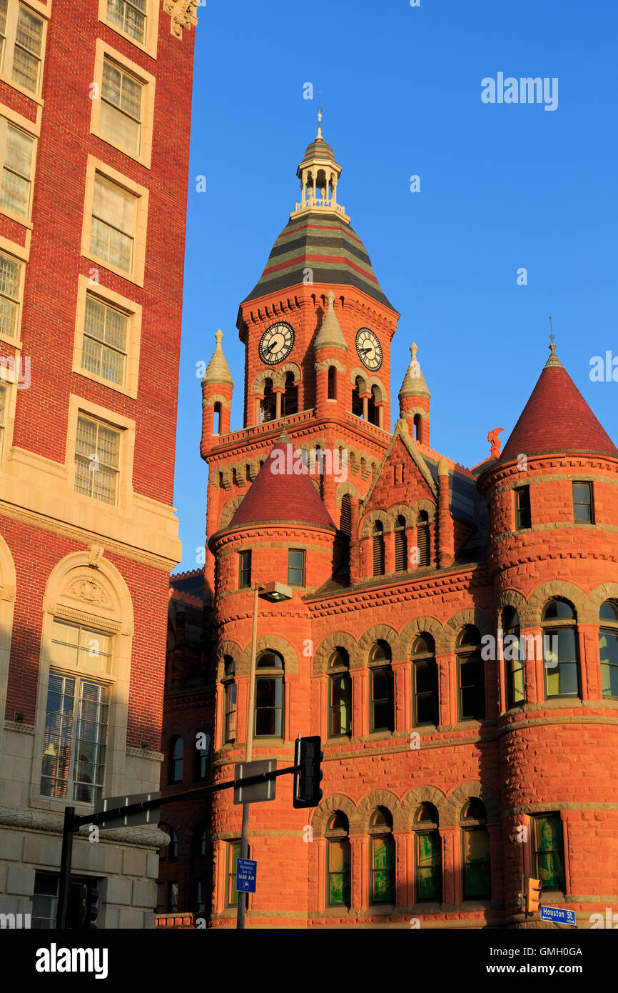 Old Red Museum, Dealey Plaza, Dallas, Texas, USA Stock Photo - Alamy