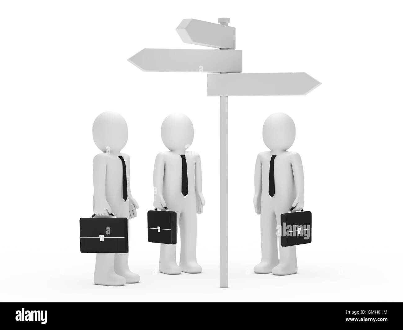 Before businessman Cut Out Stock Images & Pictures - Alamy