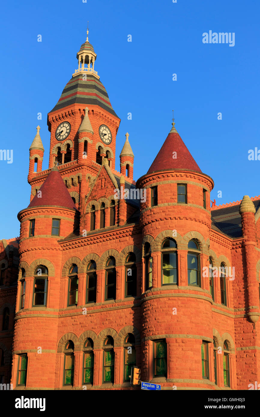 Old Red Museum, Dealey Plaza, Dallas, Texas, USA Stock Photo - Alamy