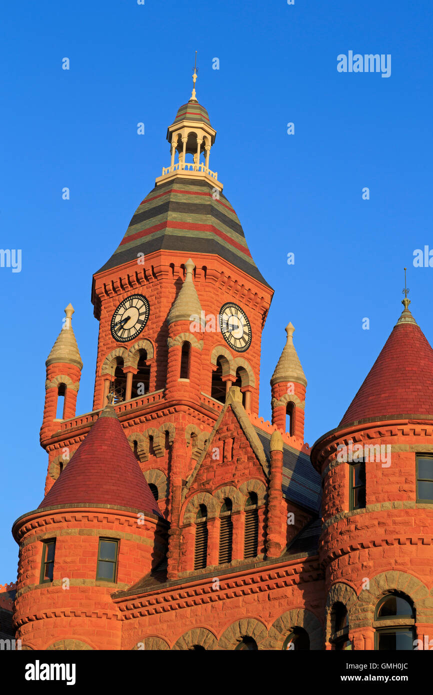 Old Red Museum, Dealey Plaza, Dallas, Texas, USA Stock Photo - Alamy