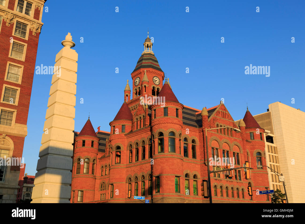 Old Red Museum, Dealey Plaza, Dallas, Texas, USA Stock Photo - Alamy