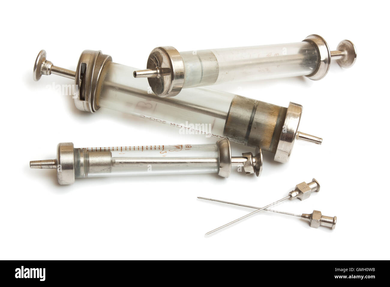 Dirty syringe Cut Out Stock Images & Pictures - Alamy