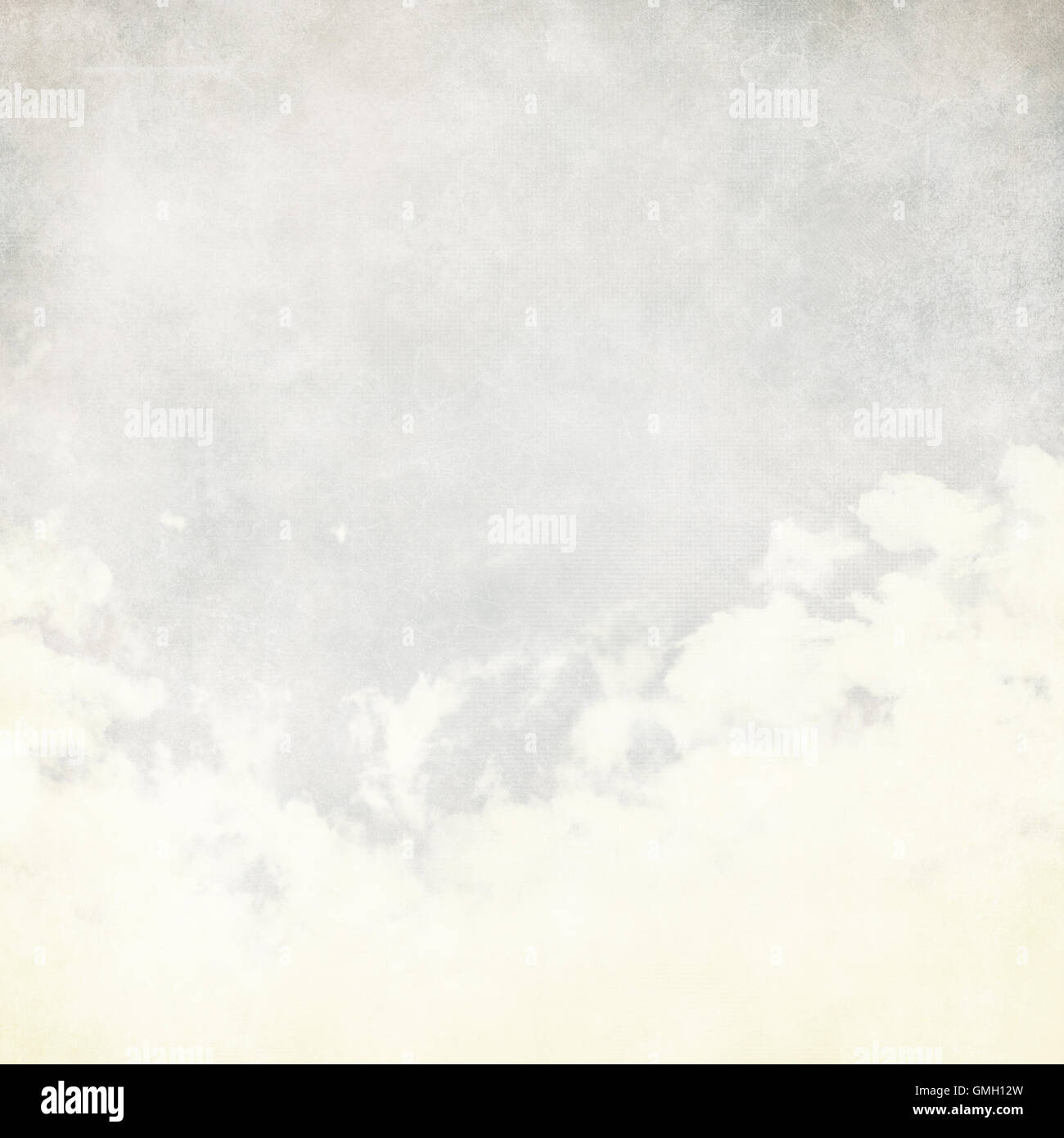 Water color like cloud on old paper texture background Stock Photo - Alamy