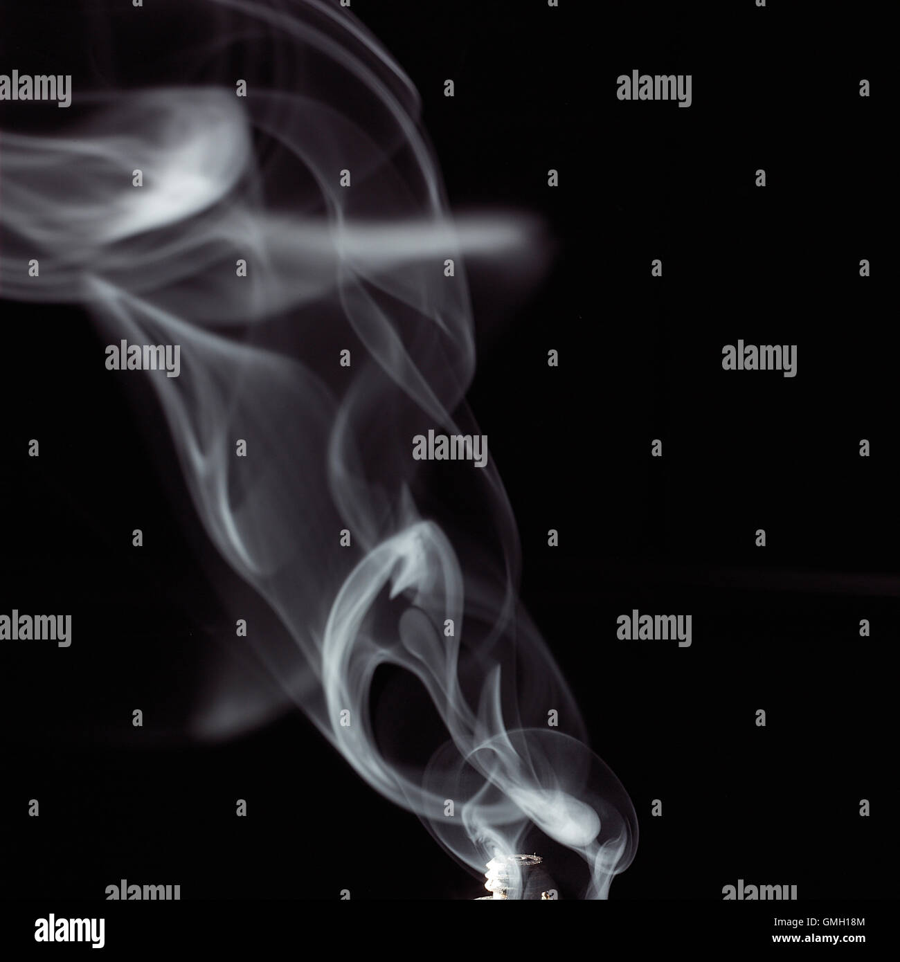 smoke from cigaret Stock Photo - Alamy
