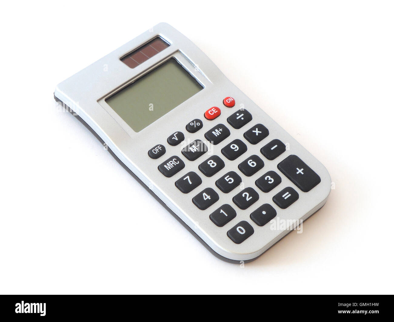 Small digital calculator Stock Photo - Alamy