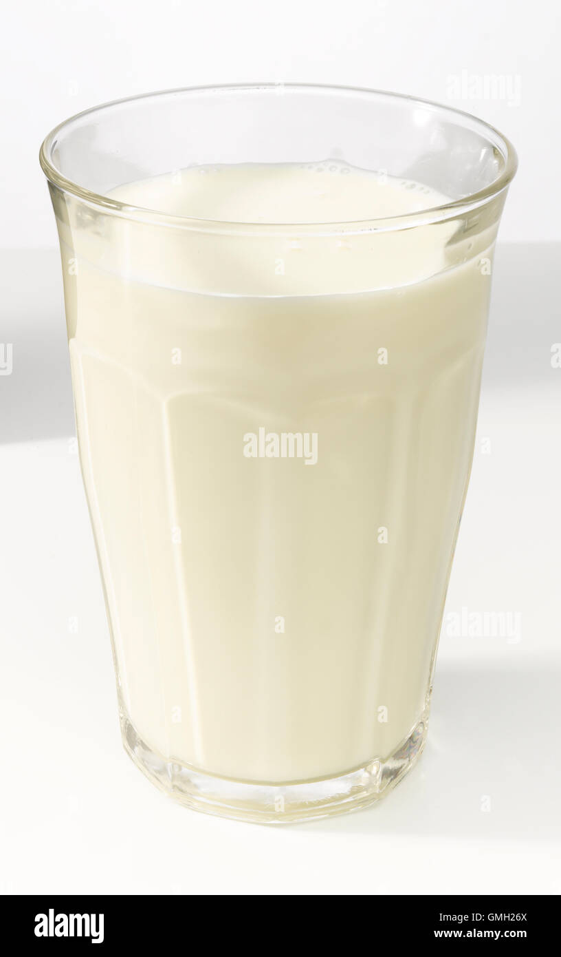 Glass of milk Stock Photo - Alamy