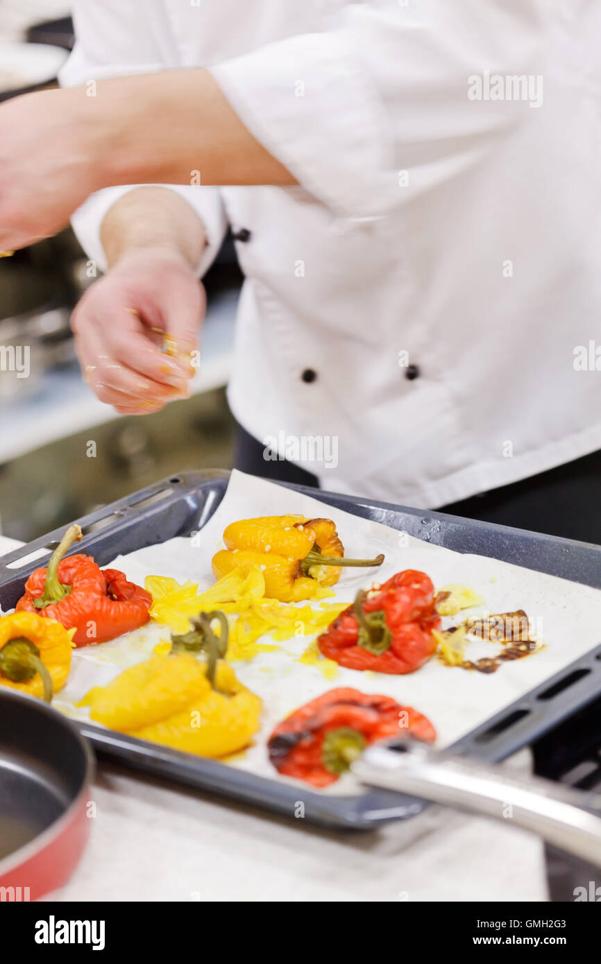 chef at work Stock Photo - Alamy