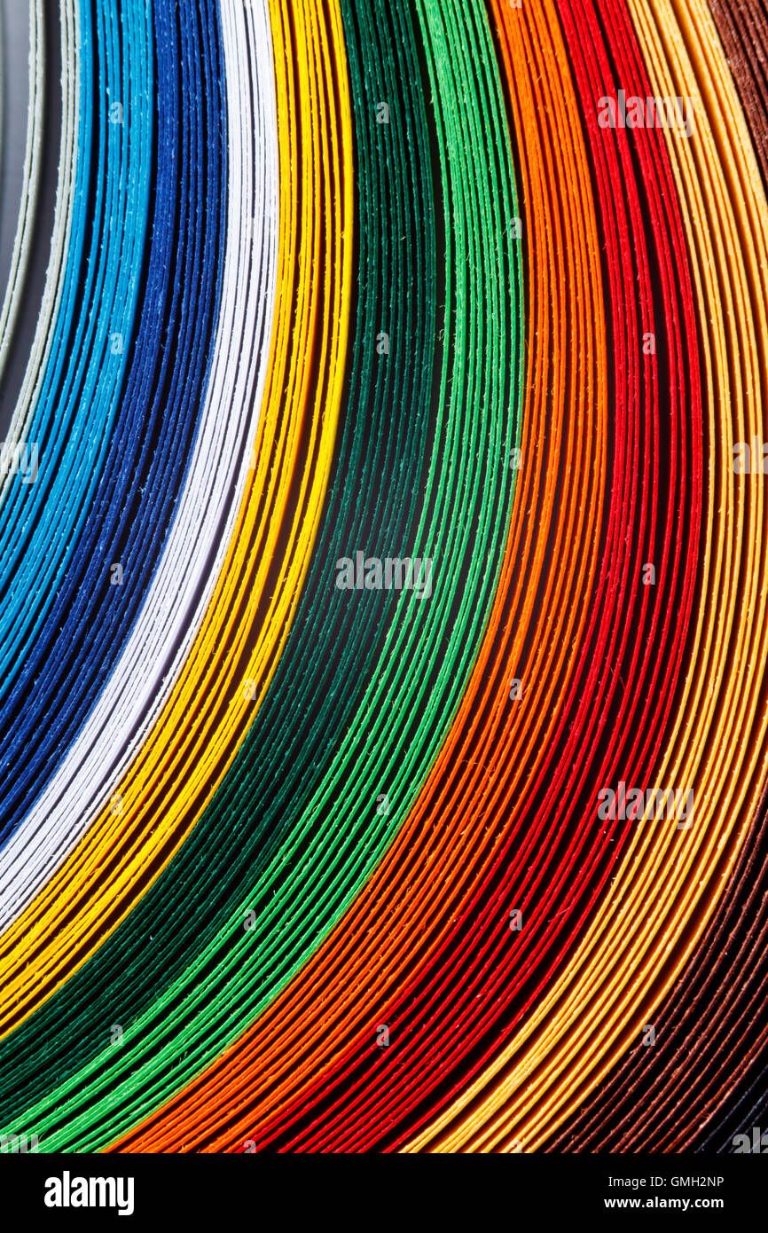 Striped blue paper close hi-res stock photography and images - Alamy