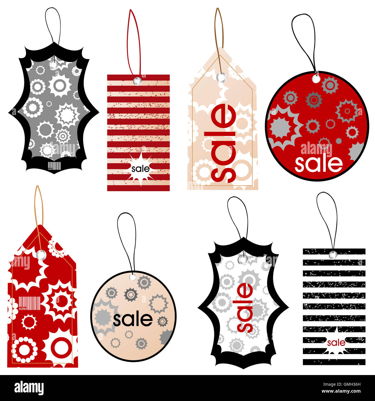 Price tags with different designs Stock Photo - Alamy