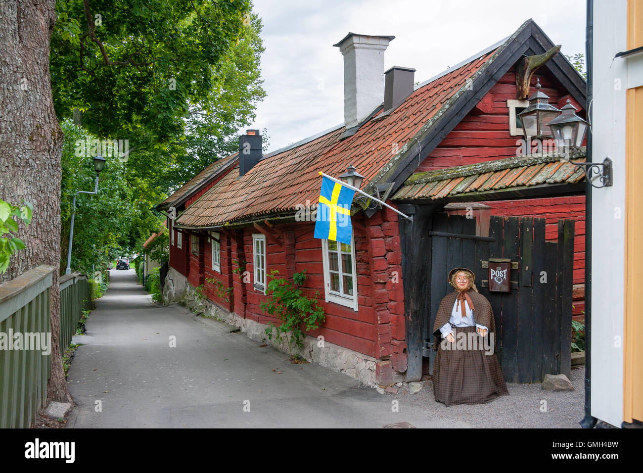Sigtuna town. Sweden Stock Photo - Alamy