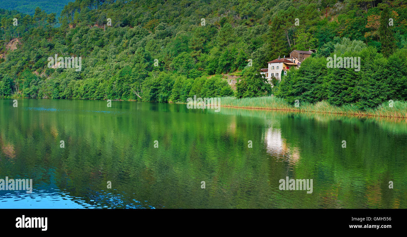 Shore of Lake Stock Photo - Alamy