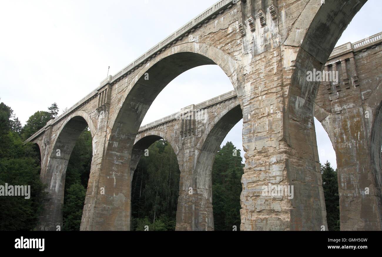 Stanczyki bridges, Poland Stock Photo - Alamy