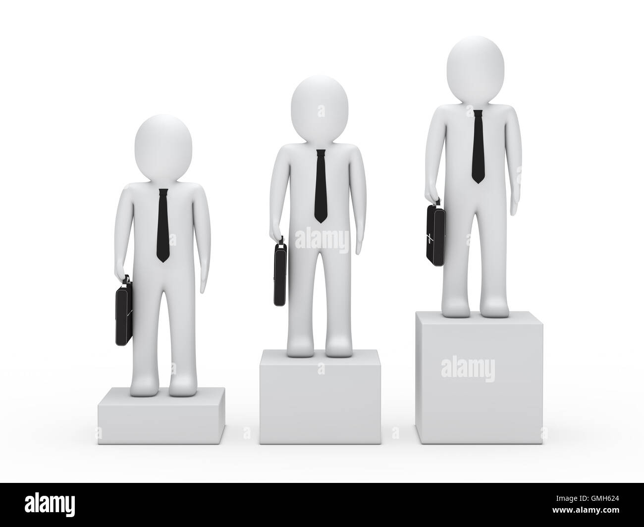 Three men stand Cut Out Stock Images & Pictures - Alamy