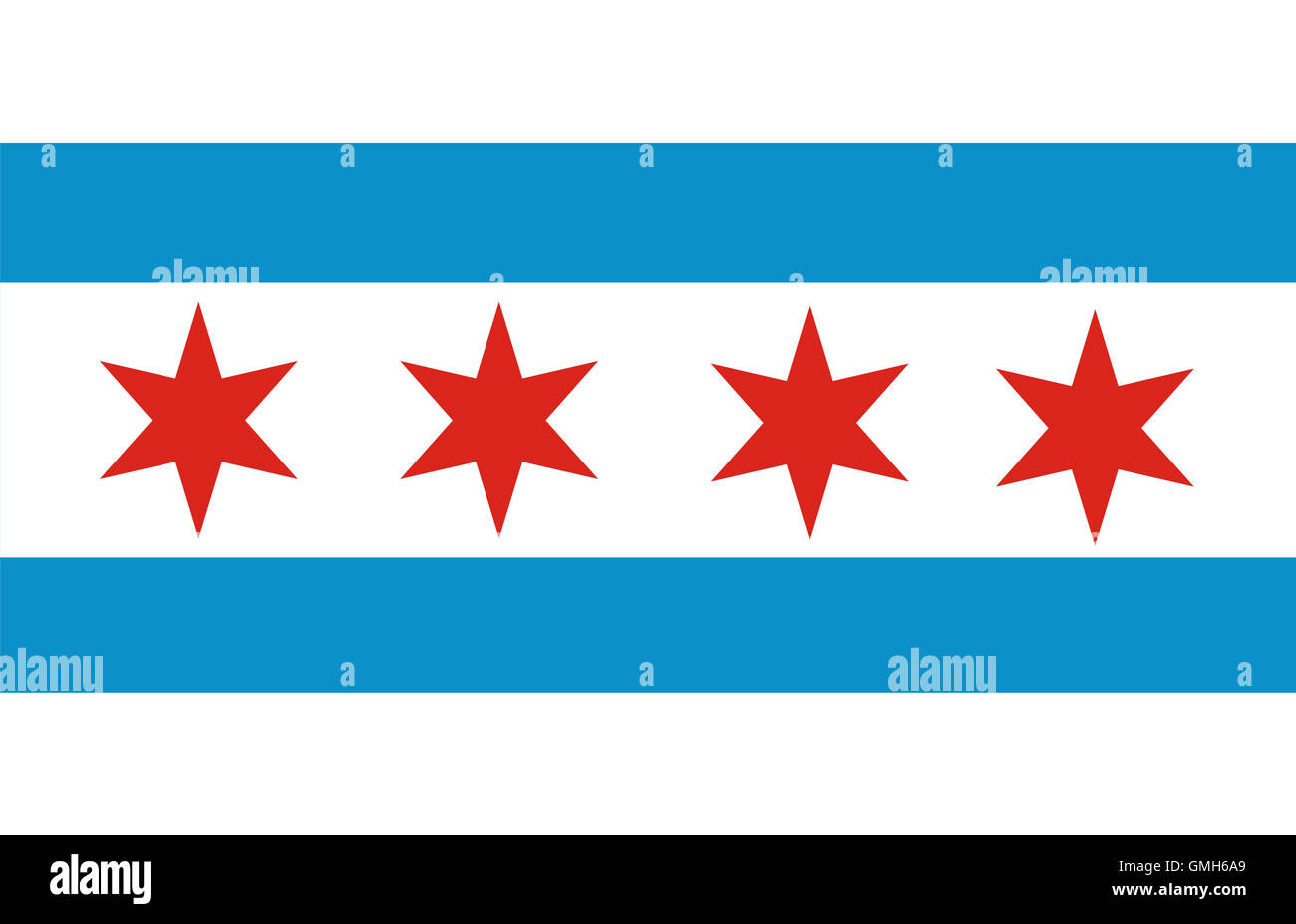 Chicago flag hi-res stock photography and images - Alamy