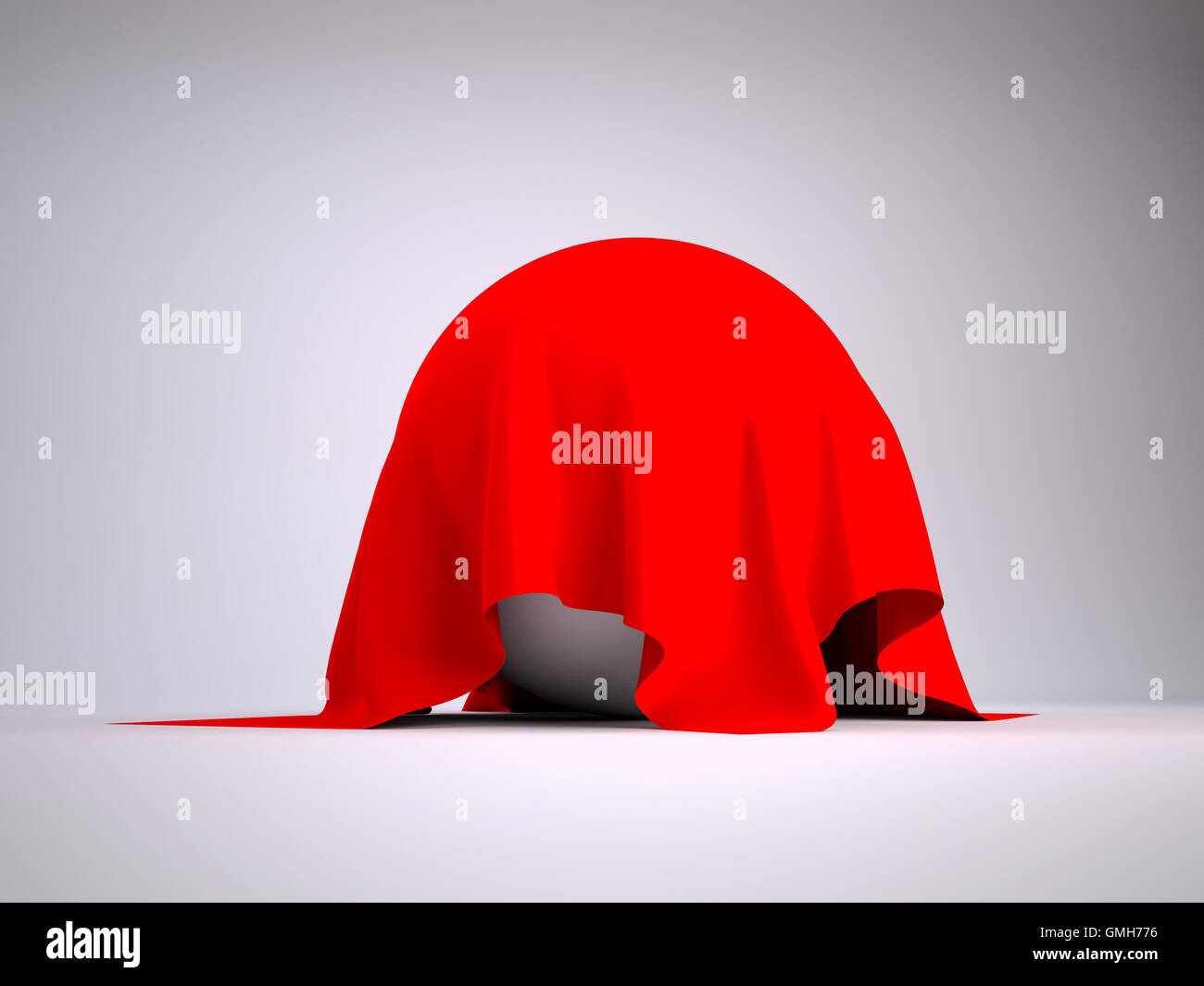 Ball covered with red cloth Stock Photo - Alamy