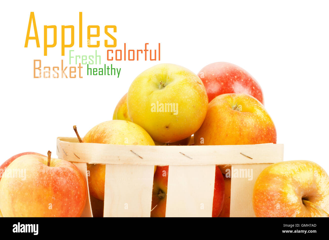 Fresh and colorful apples Stock Photo - Alamy