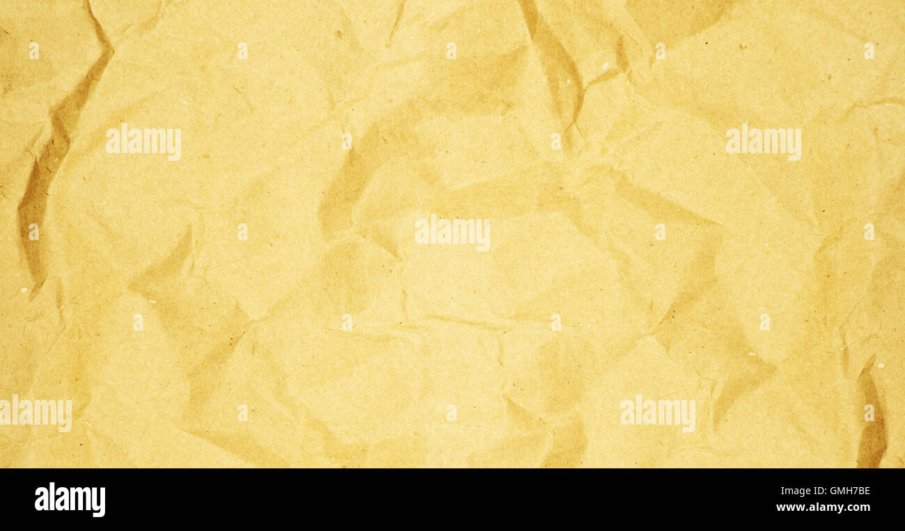 Old Crumpled Paper Stock Photo - Alamy
