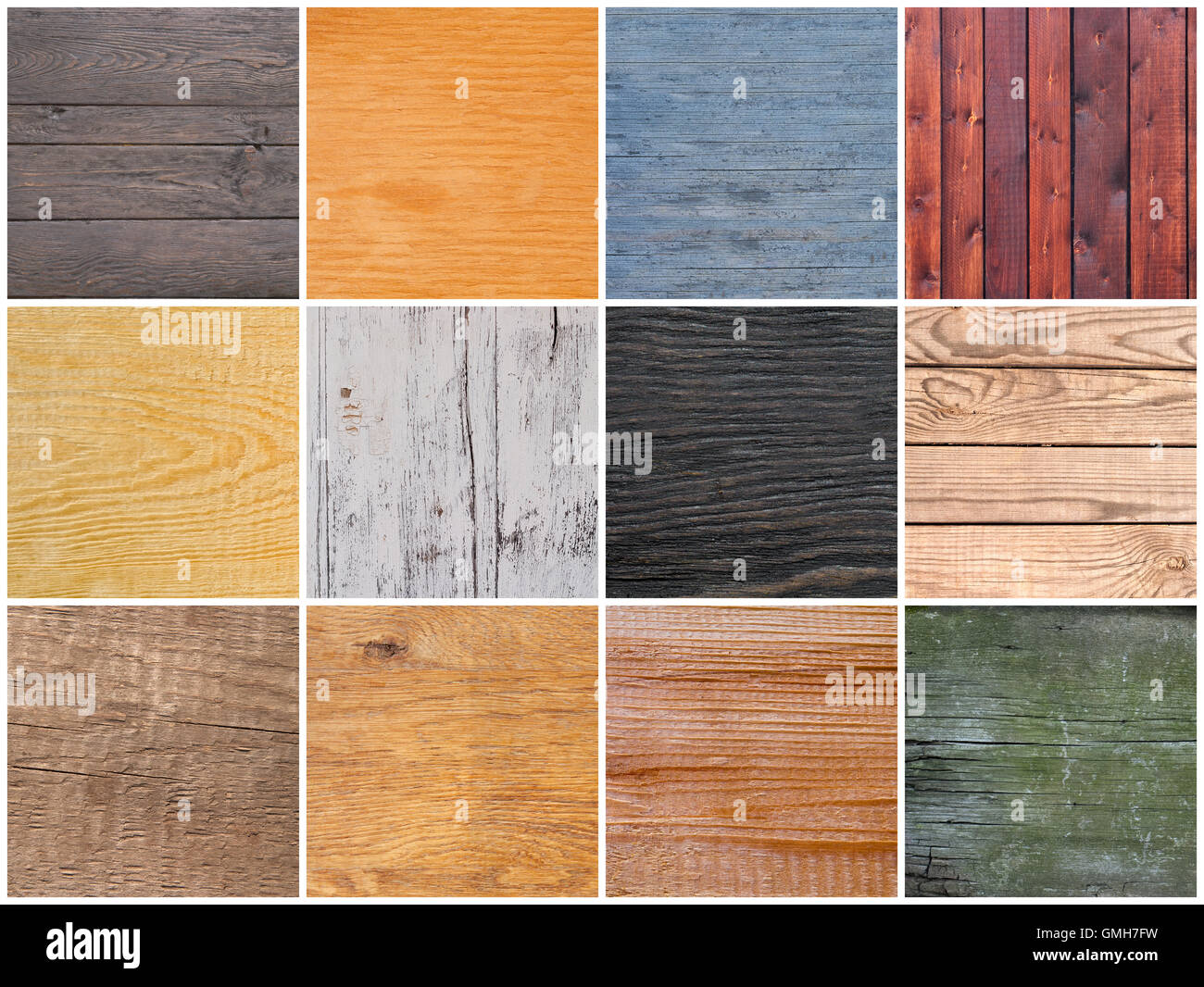 Set of textures of wood Stock Photo - Alamy