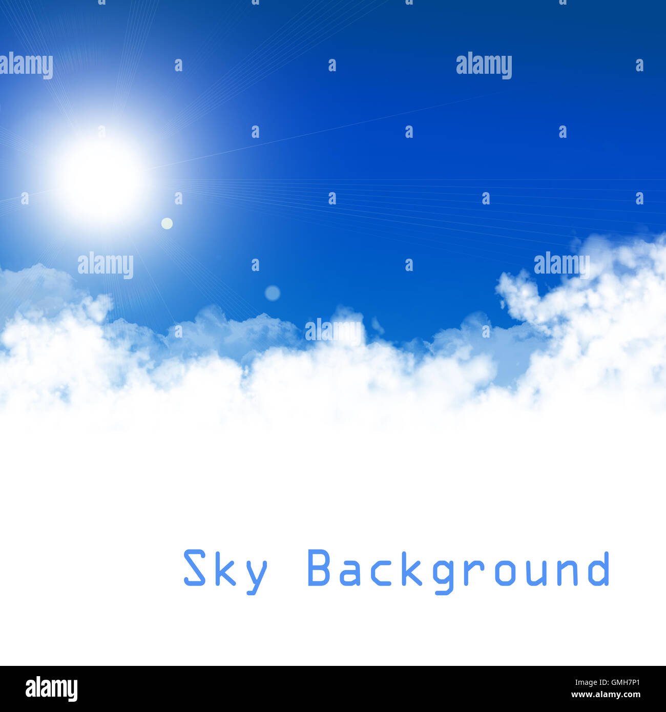 blue sky background Stock Photo - Alamy