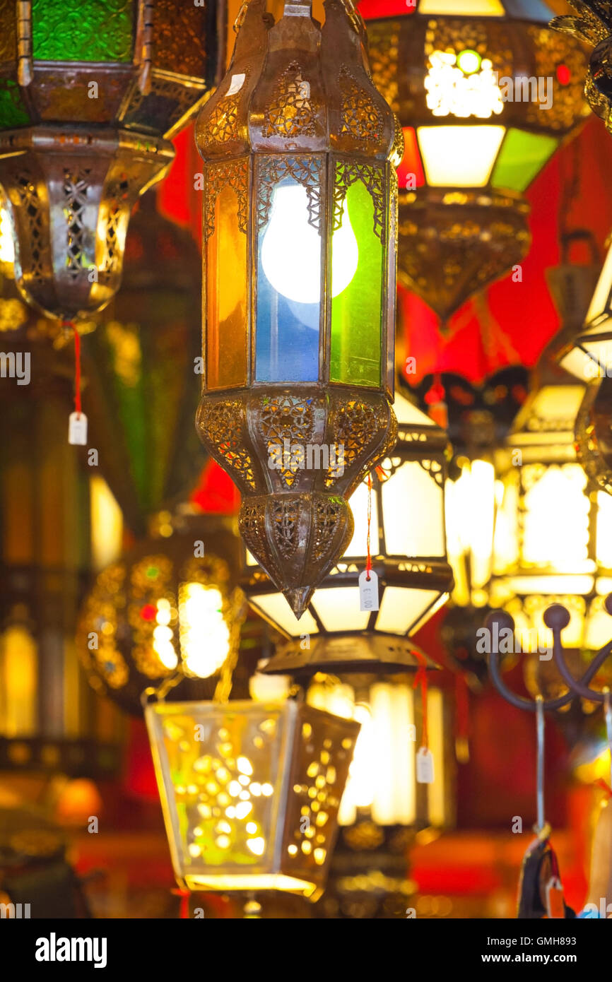 Traditional vintage lamps Stock Photo - Alamy