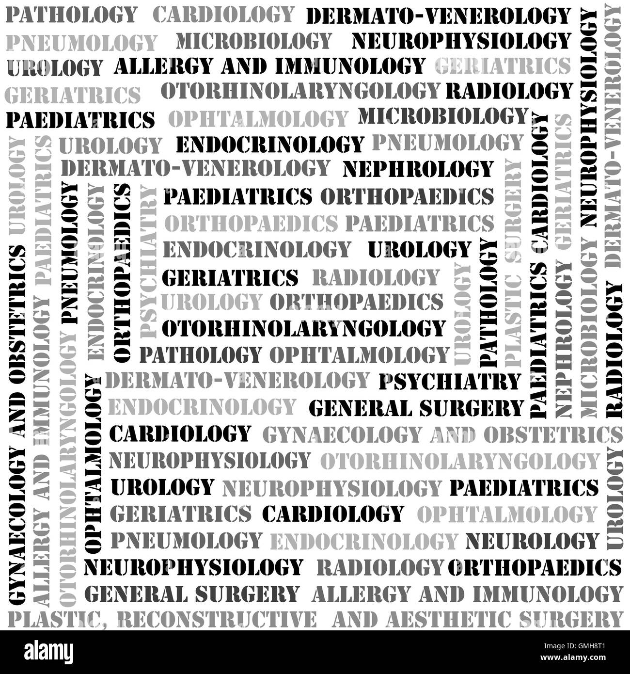 Rheumatology illustration Black and White Stock Photos & Images - Alamy