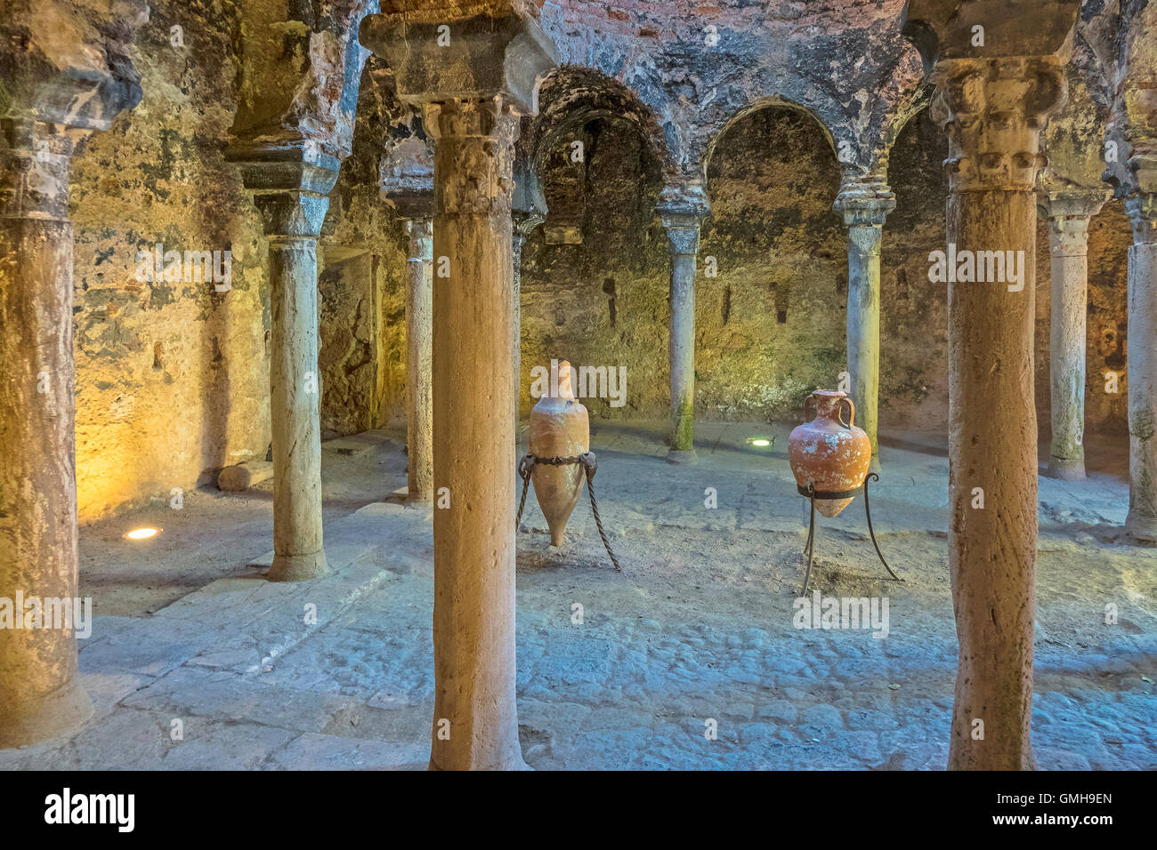 Arab Baths Palma Majorca Spain Stock Photo - Alamy