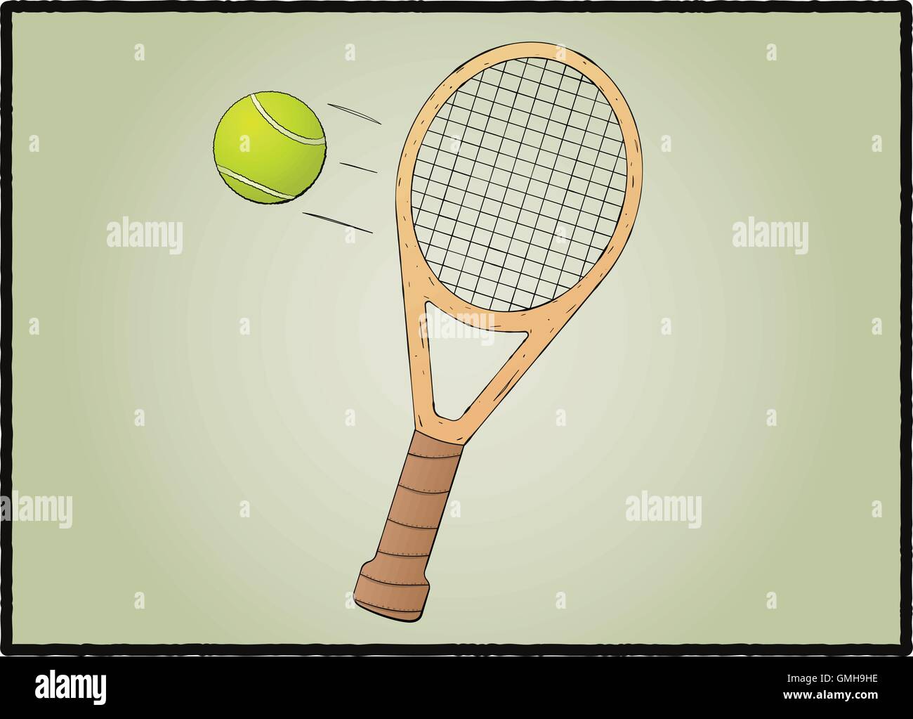 Racket vector Stock Vector Images - Alamy