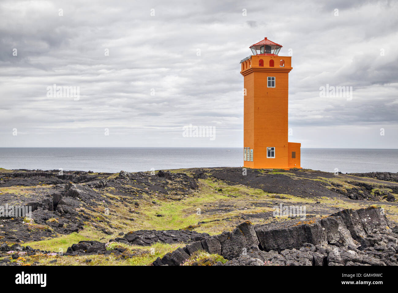 Orange lighthouse hi-res stock photography and images - Alamy