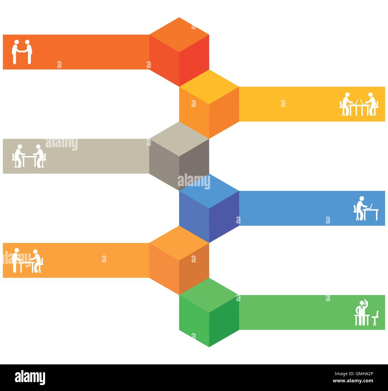 Infographics for business teamwork Stock Vector Image & Art - Alamy