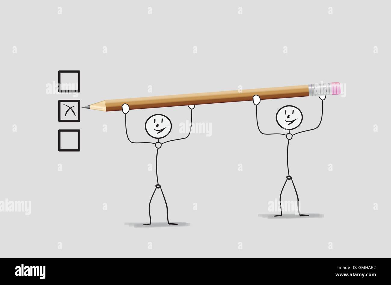 Check box checkmark hi-res stock photography and images - Alamy