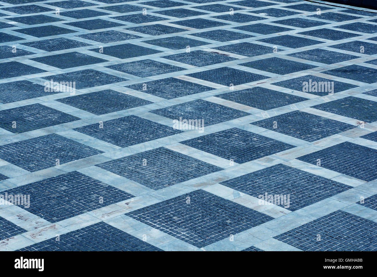 Abstract geometric background of Stone paving texture Stock Photo - Alamy