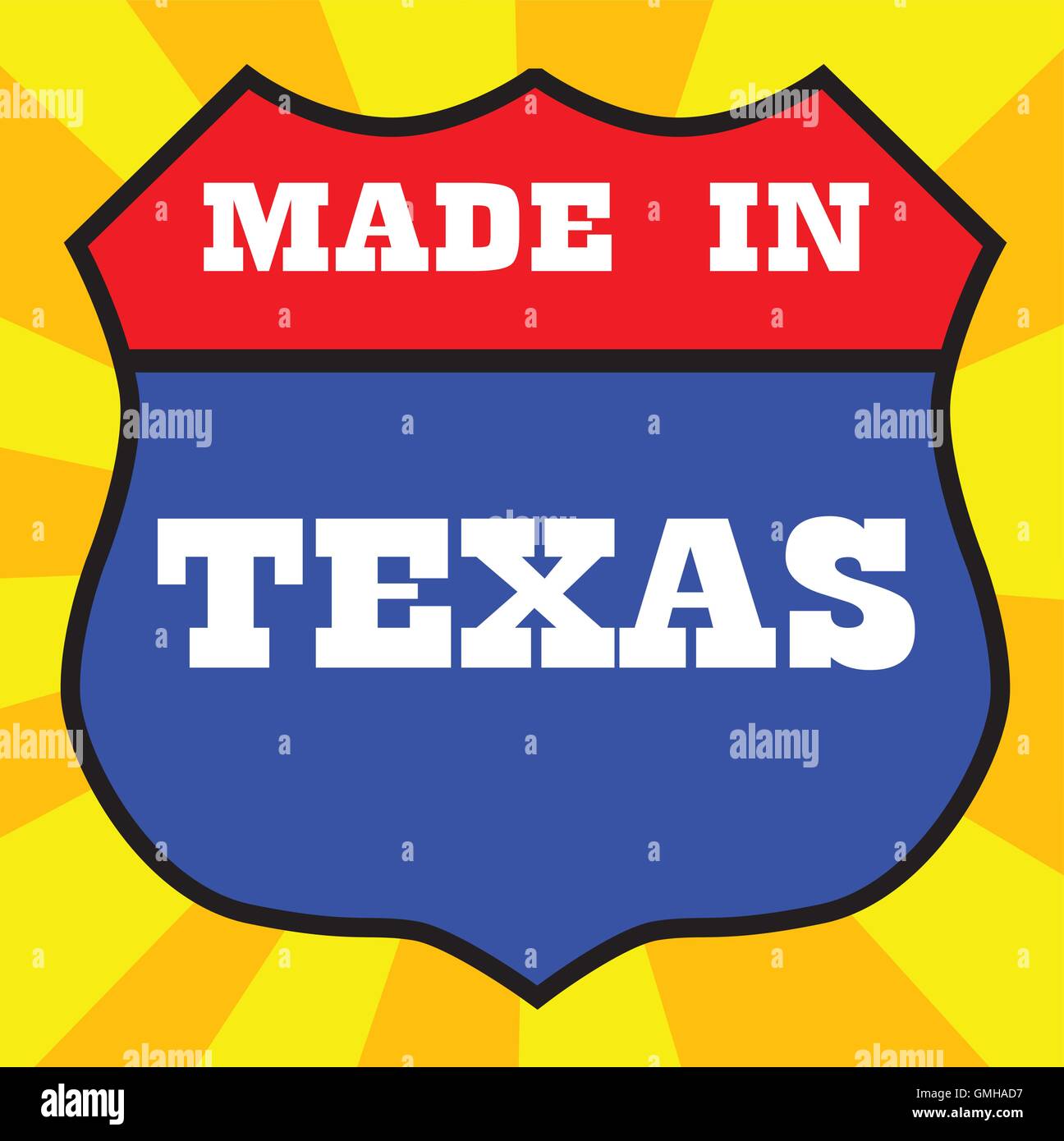 All american made Stock Vector Images - Alamy