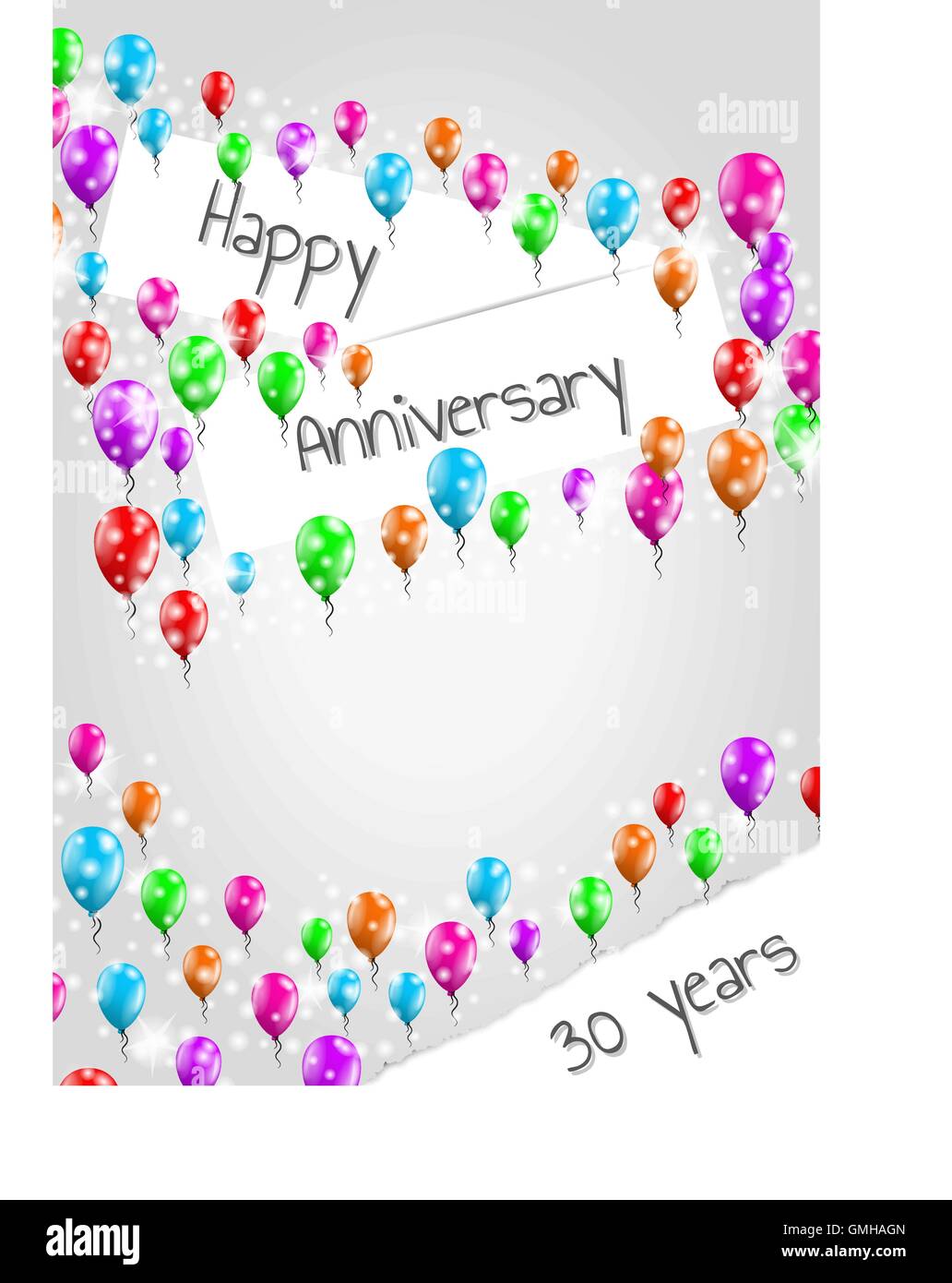 anniversary poster, 30 years Stock Vector Image & Art - Alamy