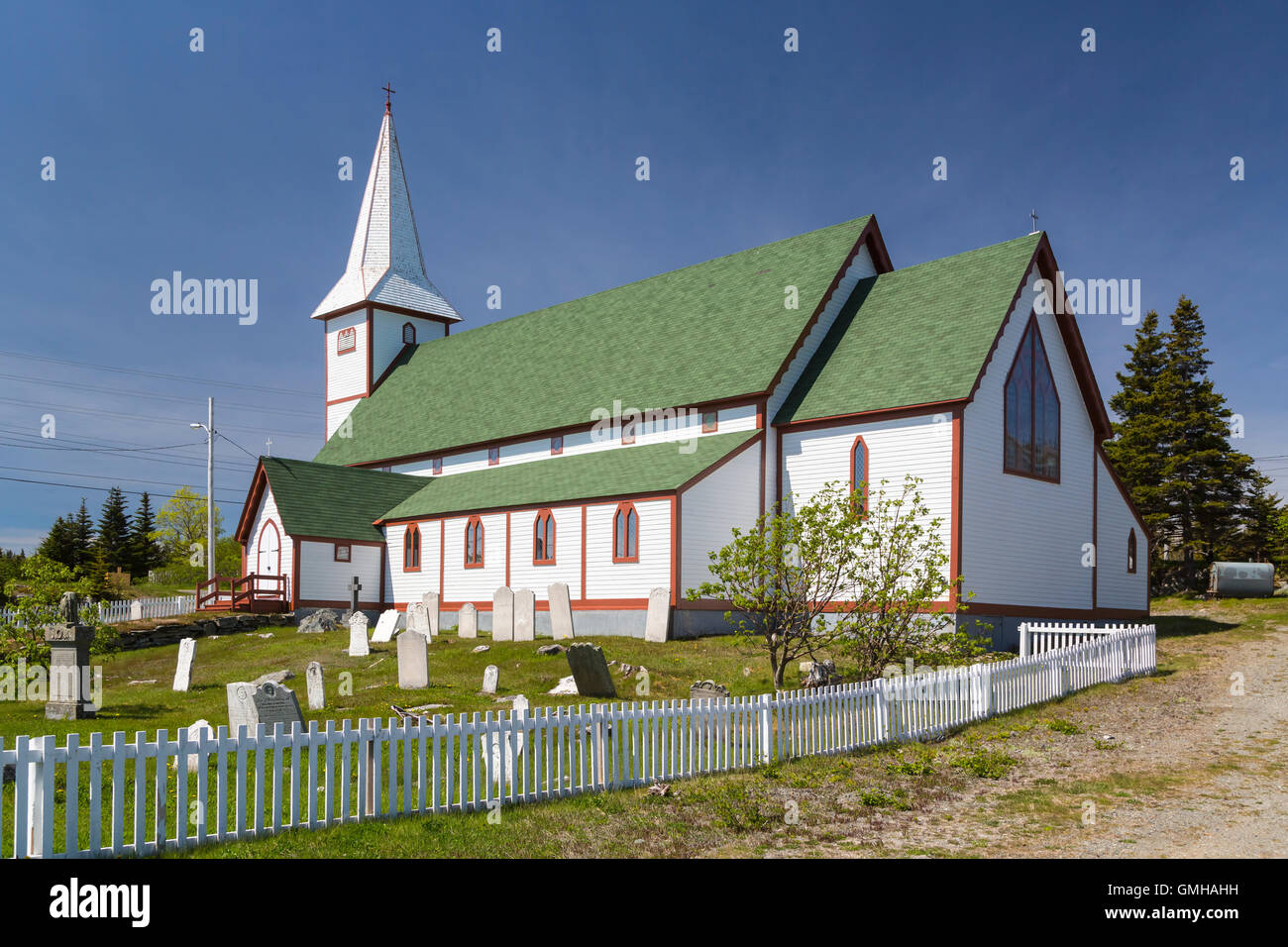 The St. Peters Anglican Church in Catalina, Newfoundland and Labrador ...