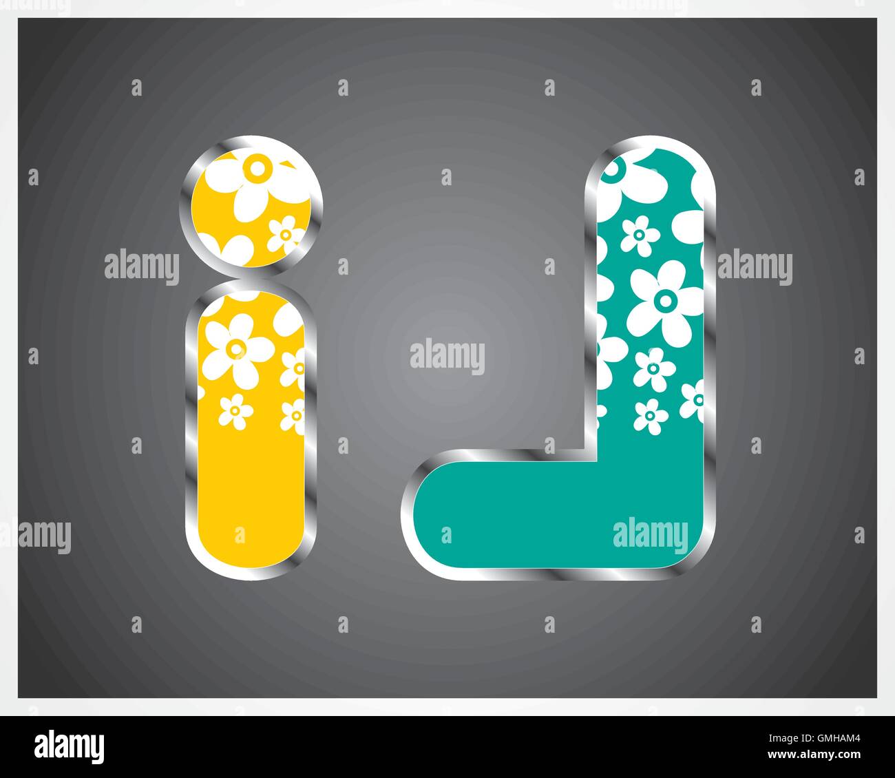 Long shadow font hi-res stock photography and images - Alamy