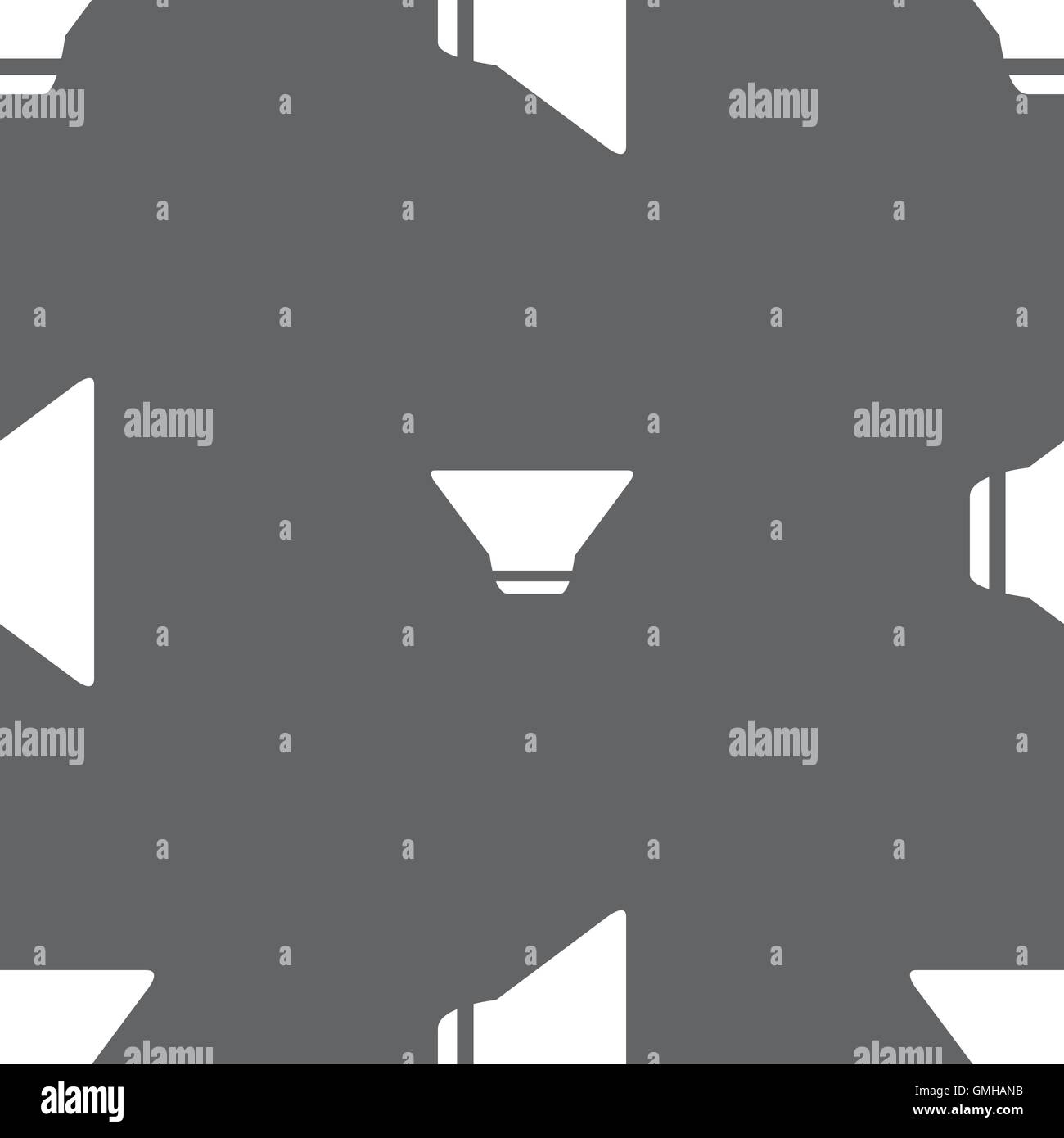 Speaker volume sign icon. Sound symbol. Seamless pattern on a gray ...