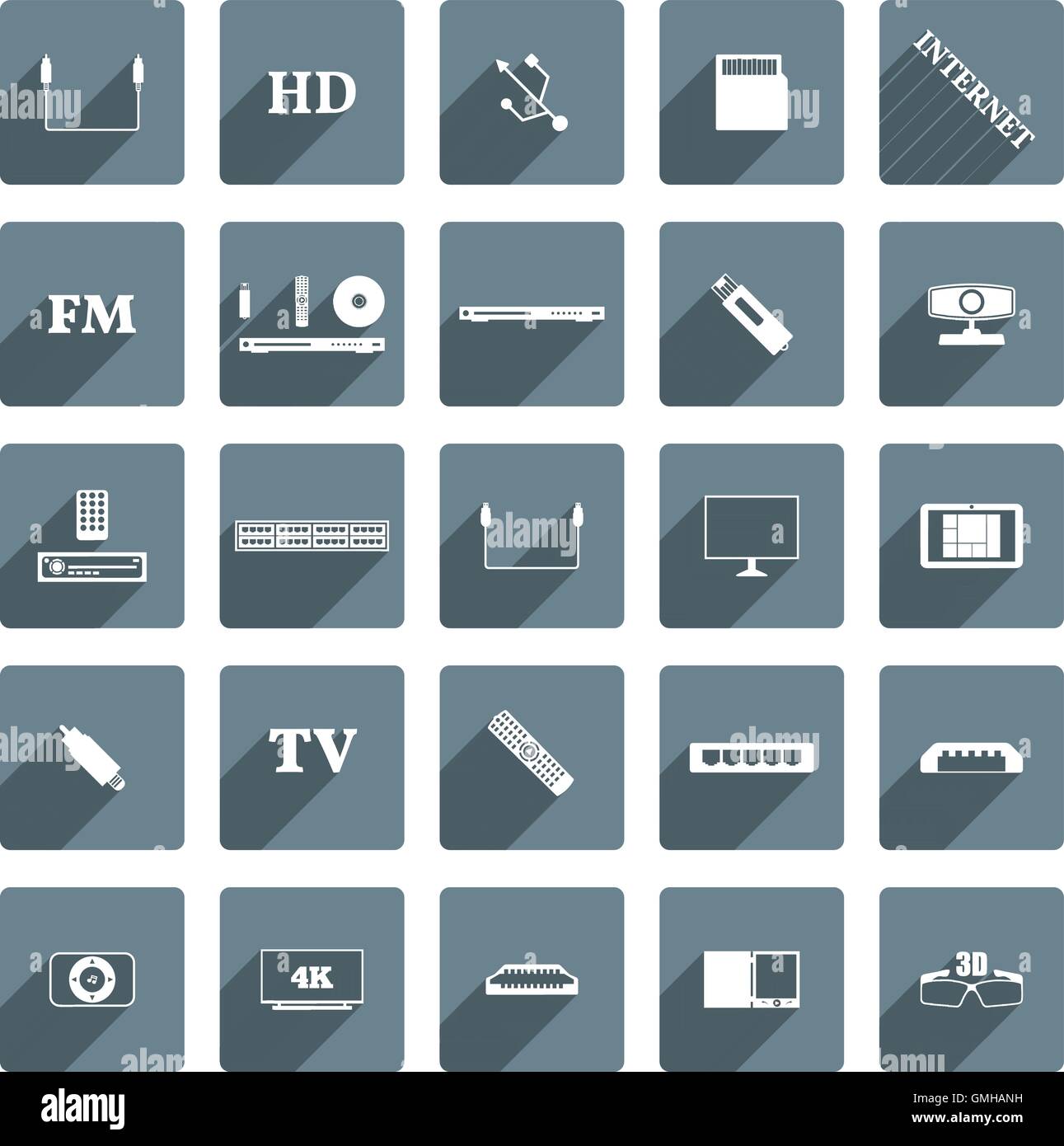 Icons digital devices, vector illustration Stock Vector Image & Art - Alamy