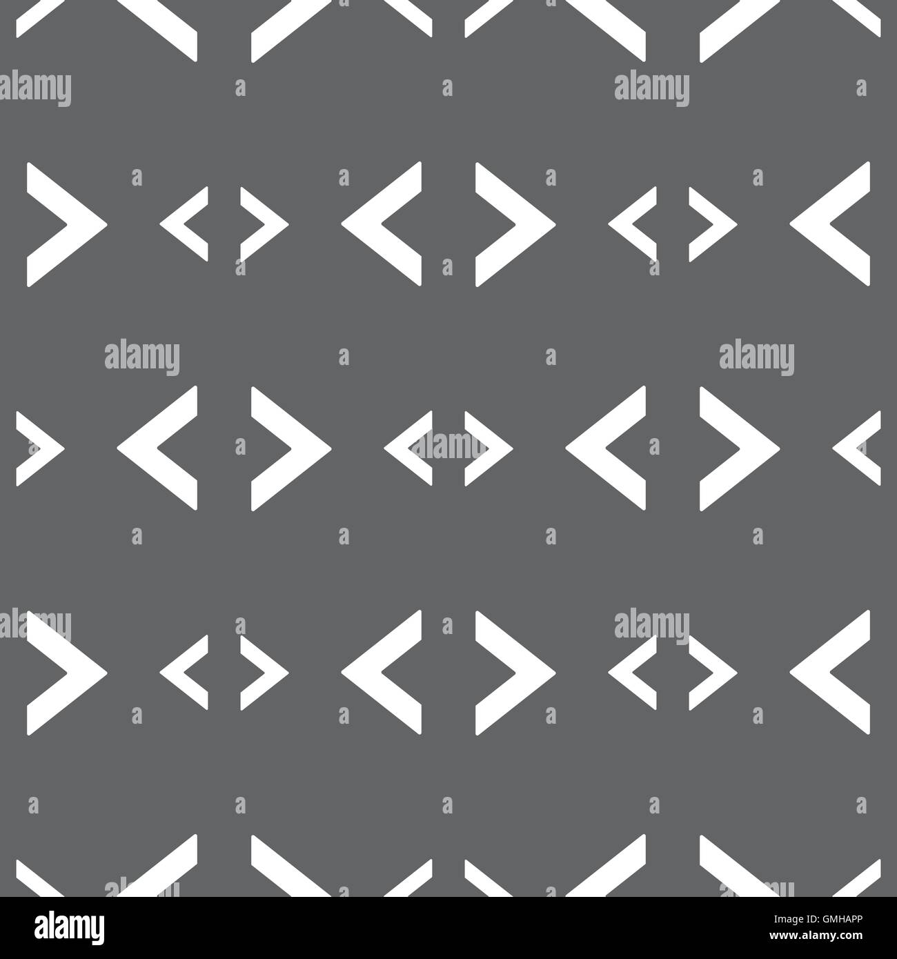 Code Sign Icon Programmer Symbol Seamless Pattern On A Gray