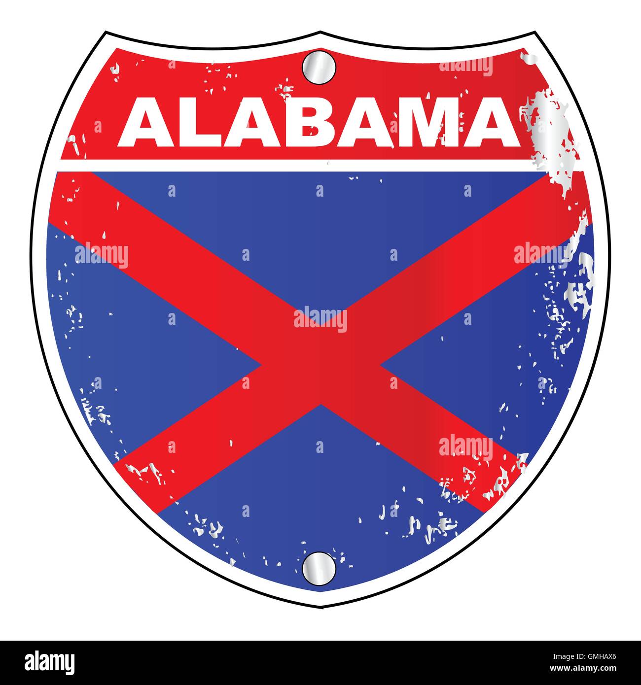 Alabama Interstate Sign Stock Vector Image & Art - Alamy
