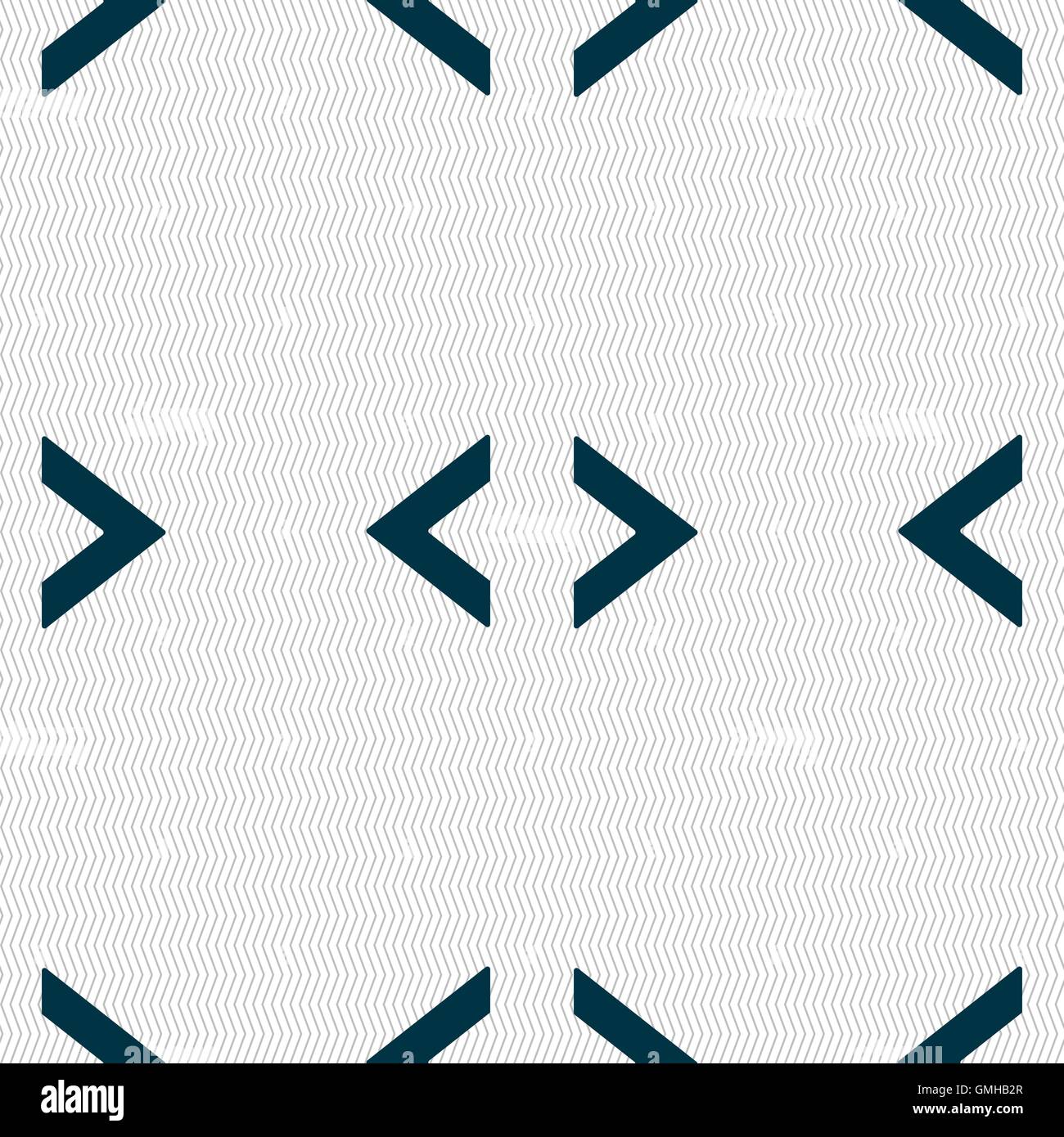 Code Sign Icon Programmer Symbol Seamless Abstract Background With Geometric Shapes Vector