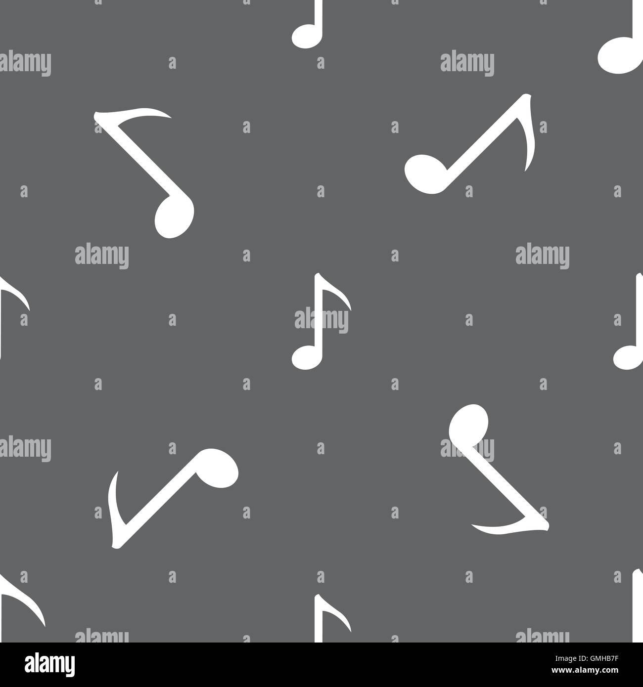 Music note pattern vector hi-res stock photography and images - Alamy
