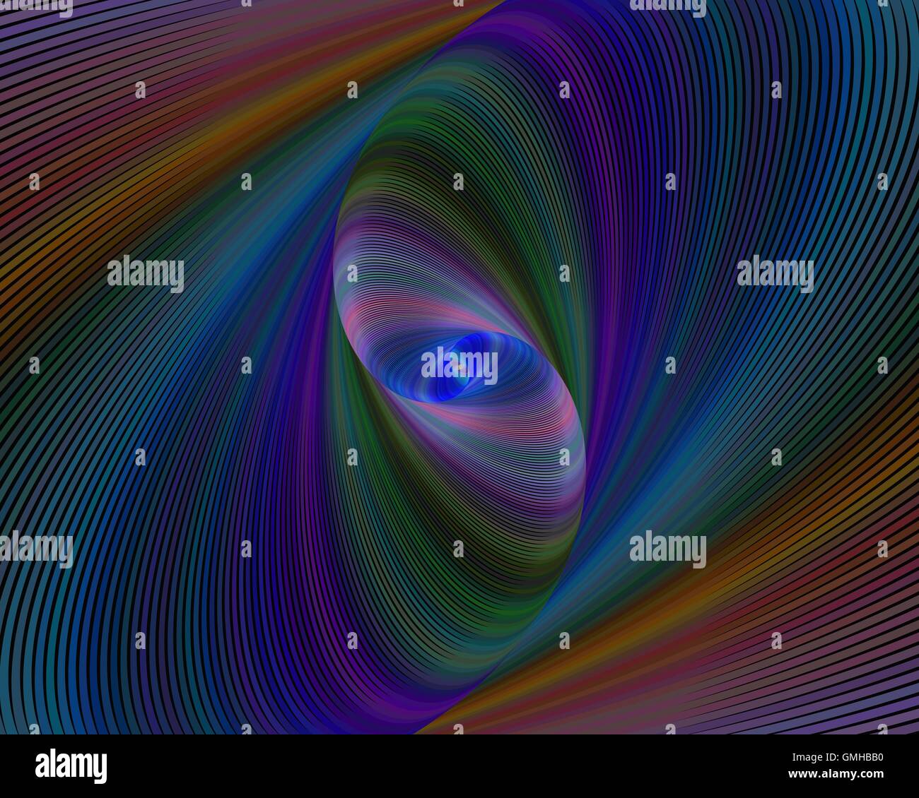 Colorful elliptical fractal background Stock Vector Image & Art - Alamy