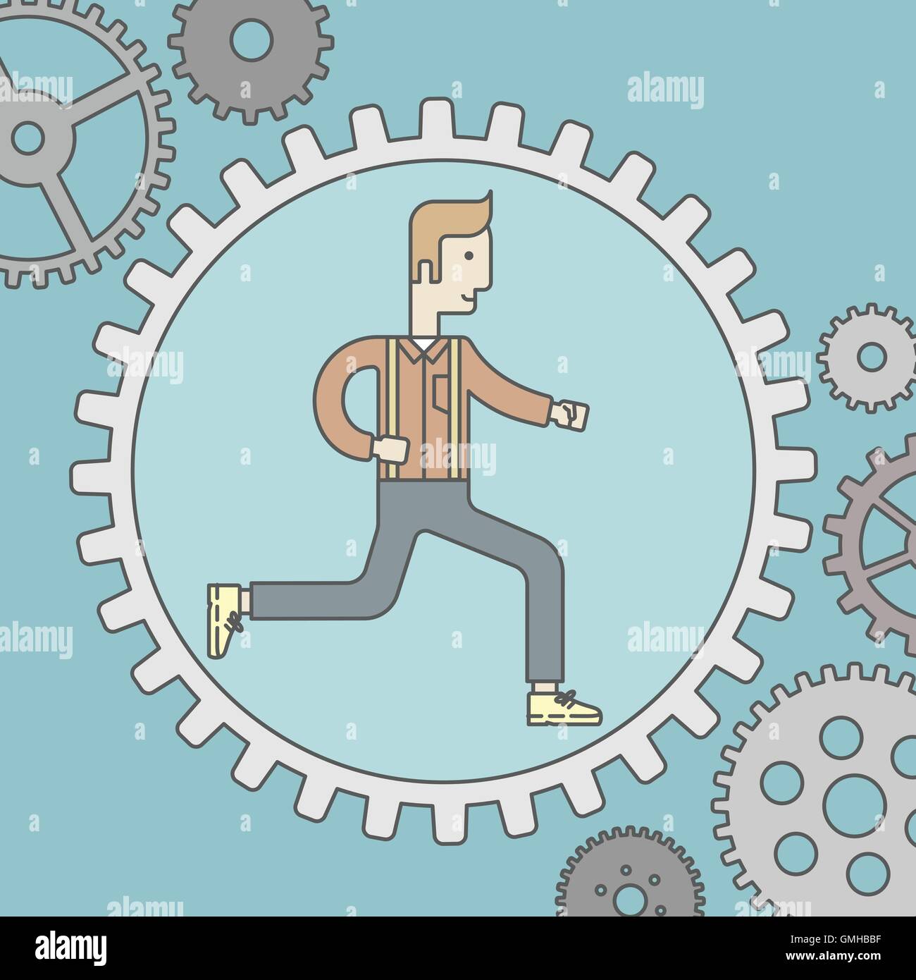 Running engine Stock Vector Images - Alamy