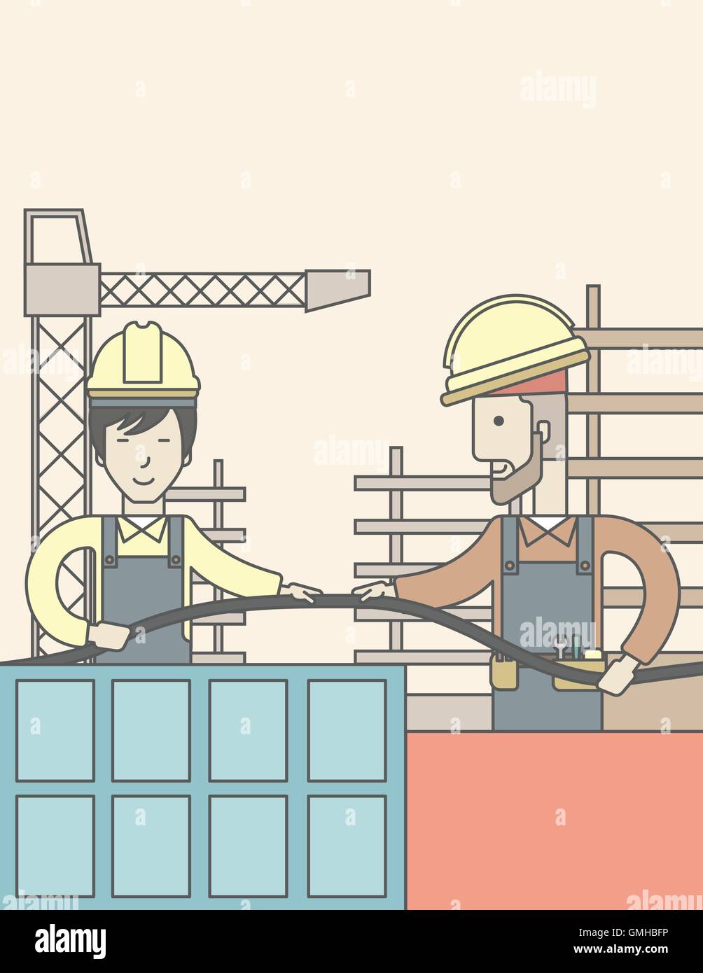 Asian labor Stock Vector Images - Alamy
