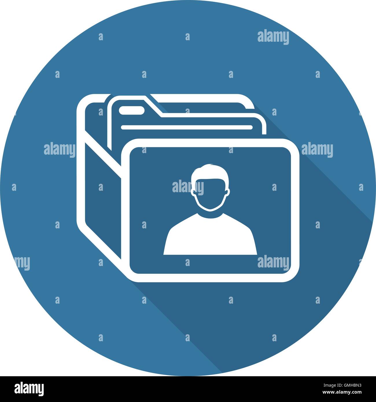 Customer Base Icon. Business Concept. Flat Design Stock Vector Image ...