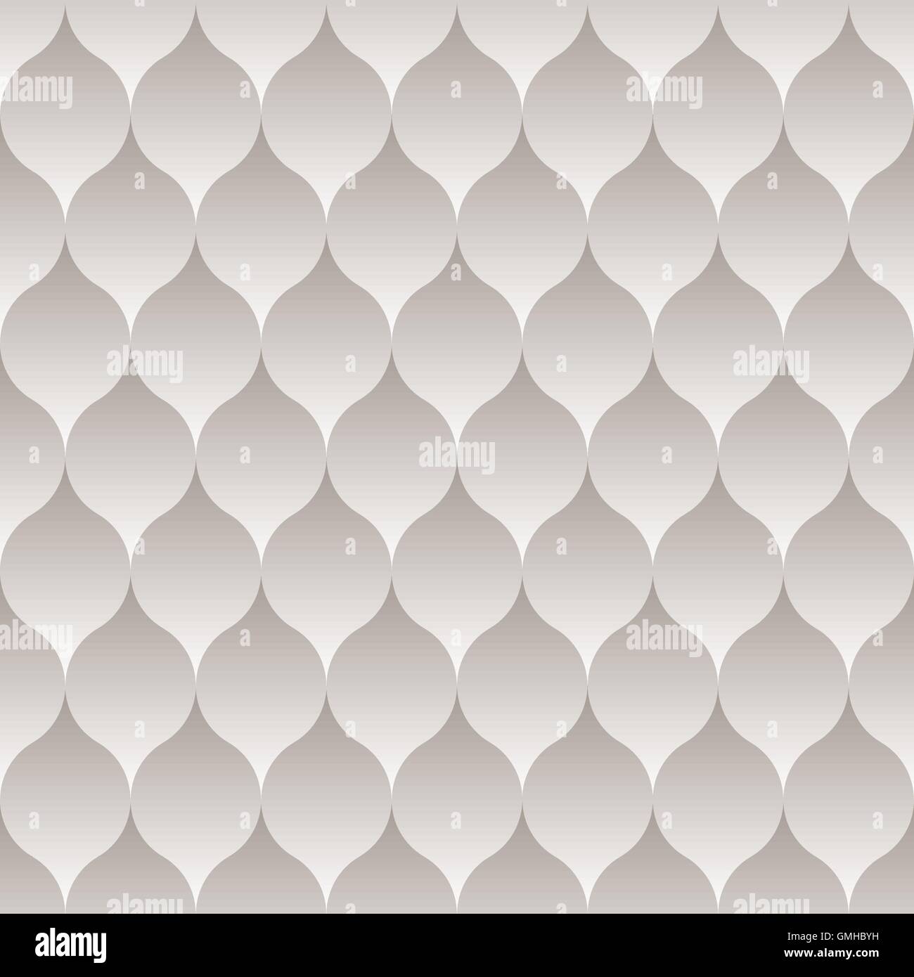 Vector Seamless Black & White Gradient Leaf Shape Circle Pattern Stock ...