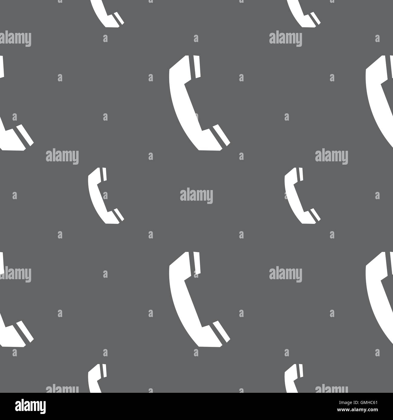Phone sign icon. Support symbol. Call center. Seamless pattern on a ...