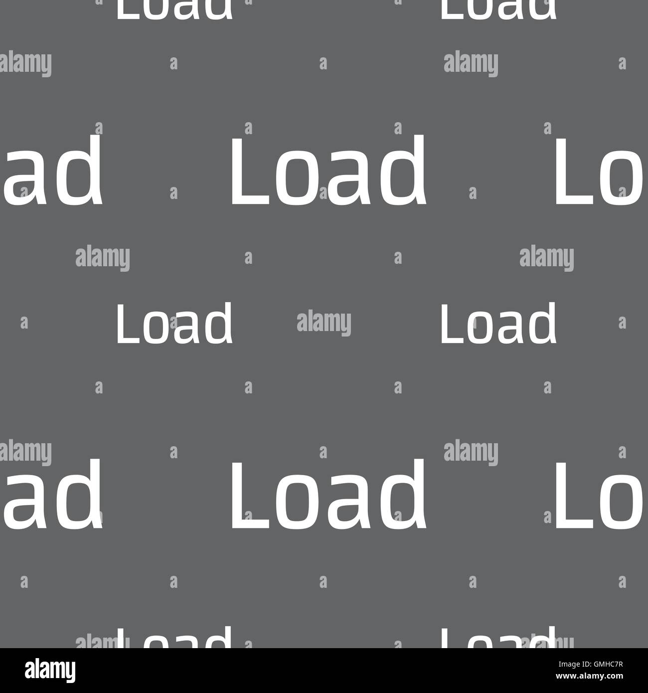 Download now icon. Load symbol. Seamless pattern on a gray background ...