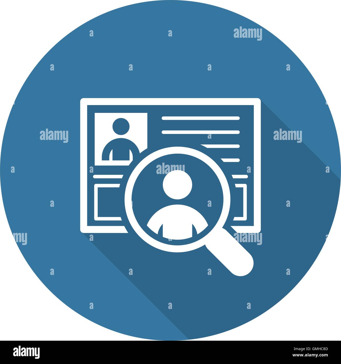 Recruitment Icon. Business Concept. Flat Design Stock Vector Image ...