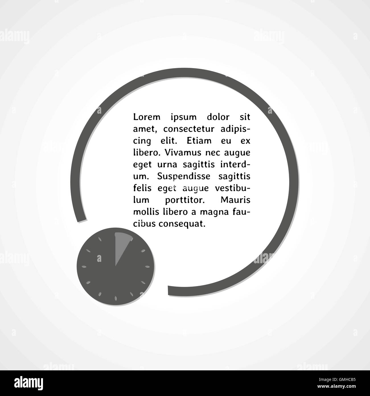 watch symbol and circle Stock Vector Image & Art - Alamy